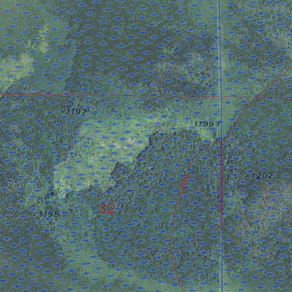 MN-LUDLOW LOOKOUT TOWER: GeoChange 1969-2013 Map by Western Michigan ...