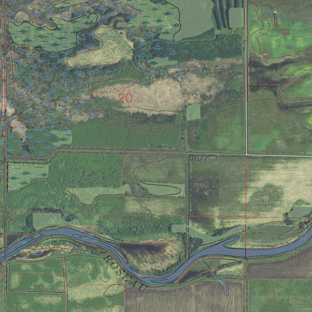 MN-BADGER NE: GeoChange 1965-2013 Map by Western Michigan University ...