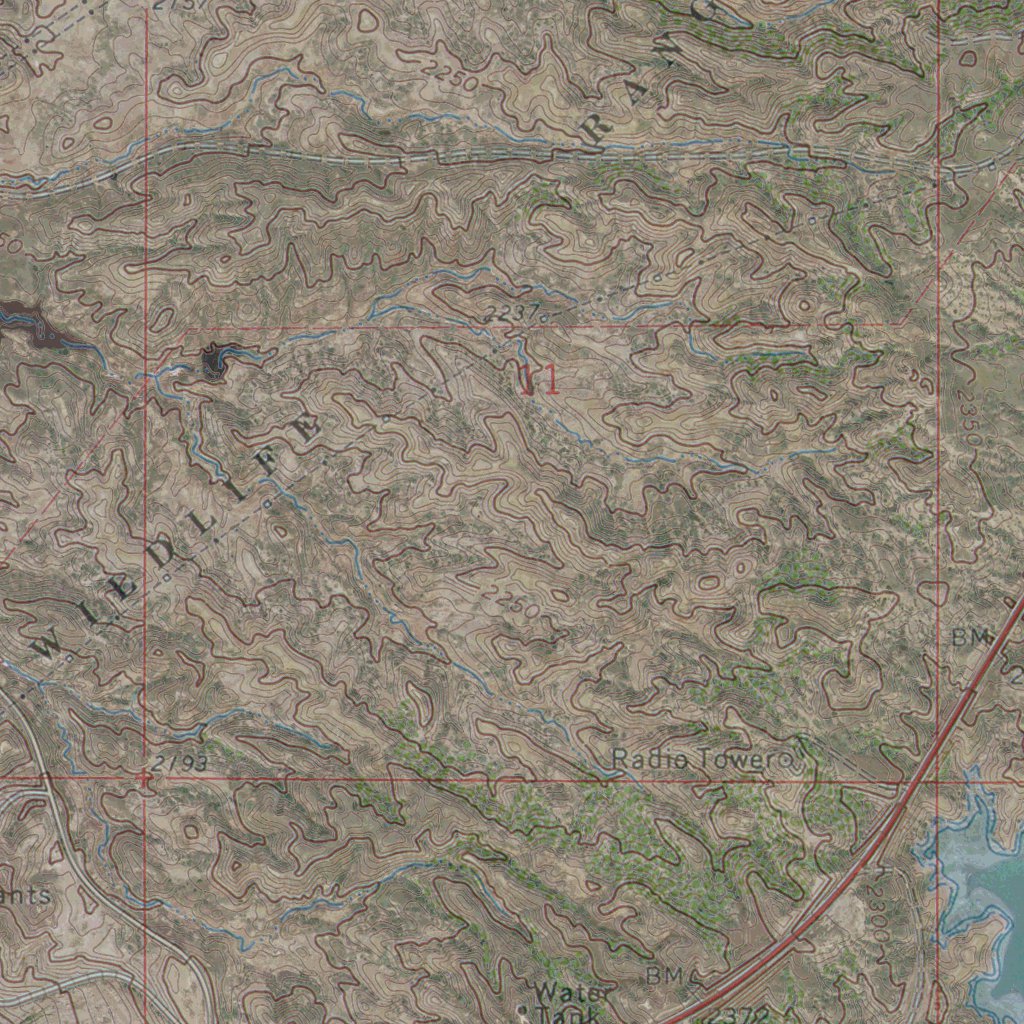 MT-FORT PECK: GeoChange 1971-2013 Map by Western Michigan University ...