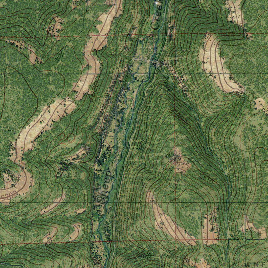OR-KINNEY LAKE: GeoChange 1982-2012 Map by Western Michigan University ...