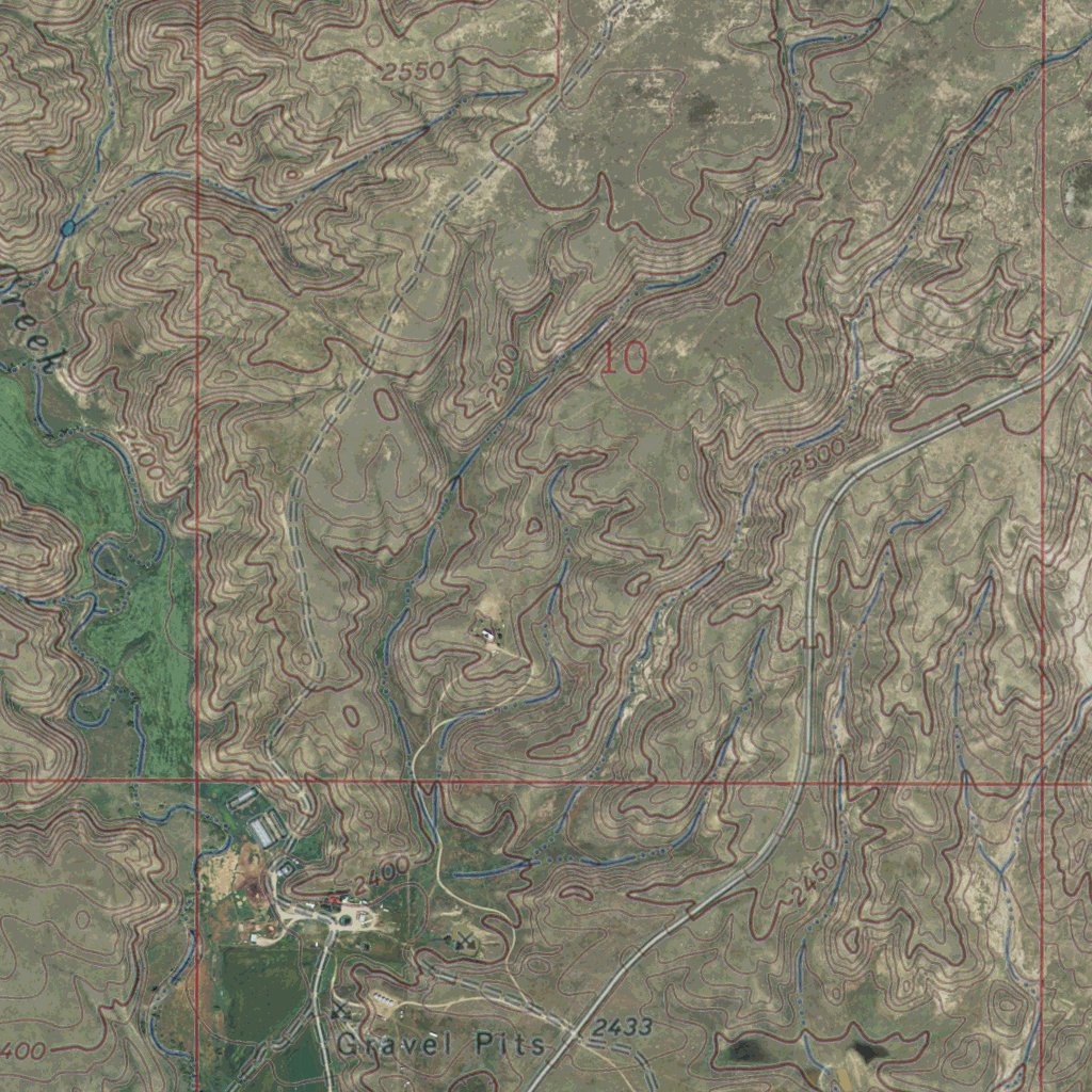 MT-GRABLE COULEE: GeoChange 1963-2013 Map by Western Michigan ...