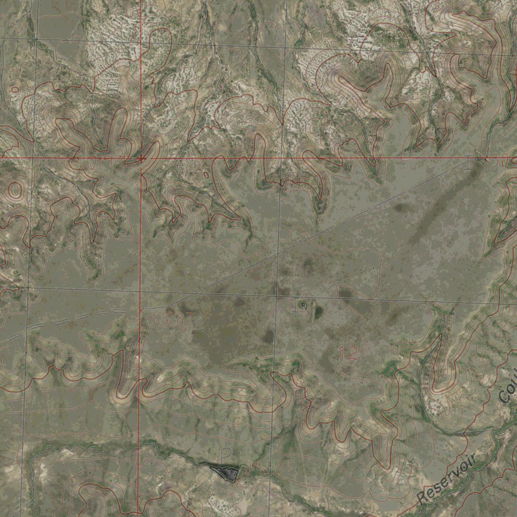 MT-DOWN RESERVOIR NE: GeoChange 1975-2013 Map by Western Michigan ...