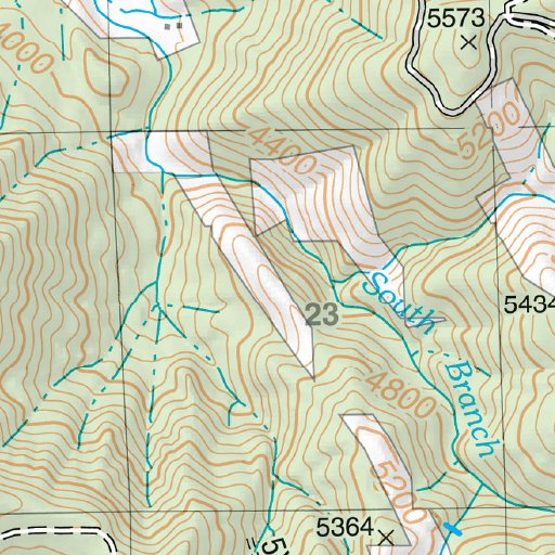 Genesee Valley (2012) Map by US Forest Service R5 | Avenza Maps