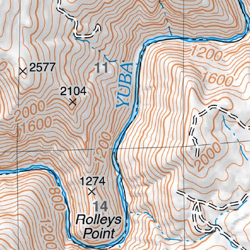French Corral (2012) Map by US Forest Service R5 | Avenza Maps