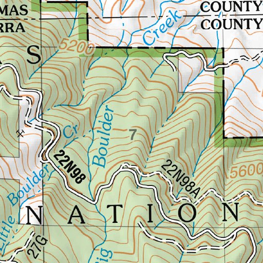 Clio (2012) Map by US Forest Service R5 | Avenza Maps