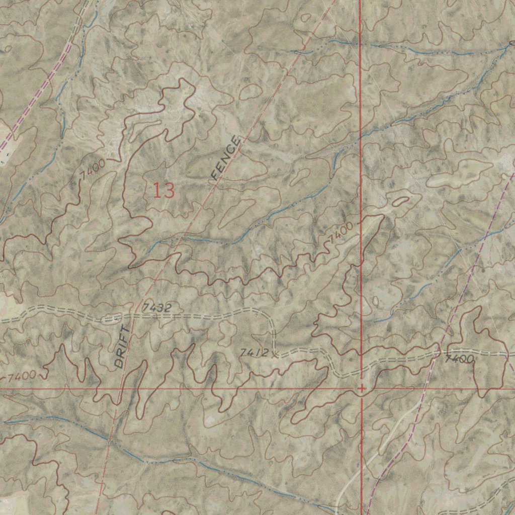 WY-GOBBLERS KNOB: GeoChange 1963-2012 Map by Western Michigan ...