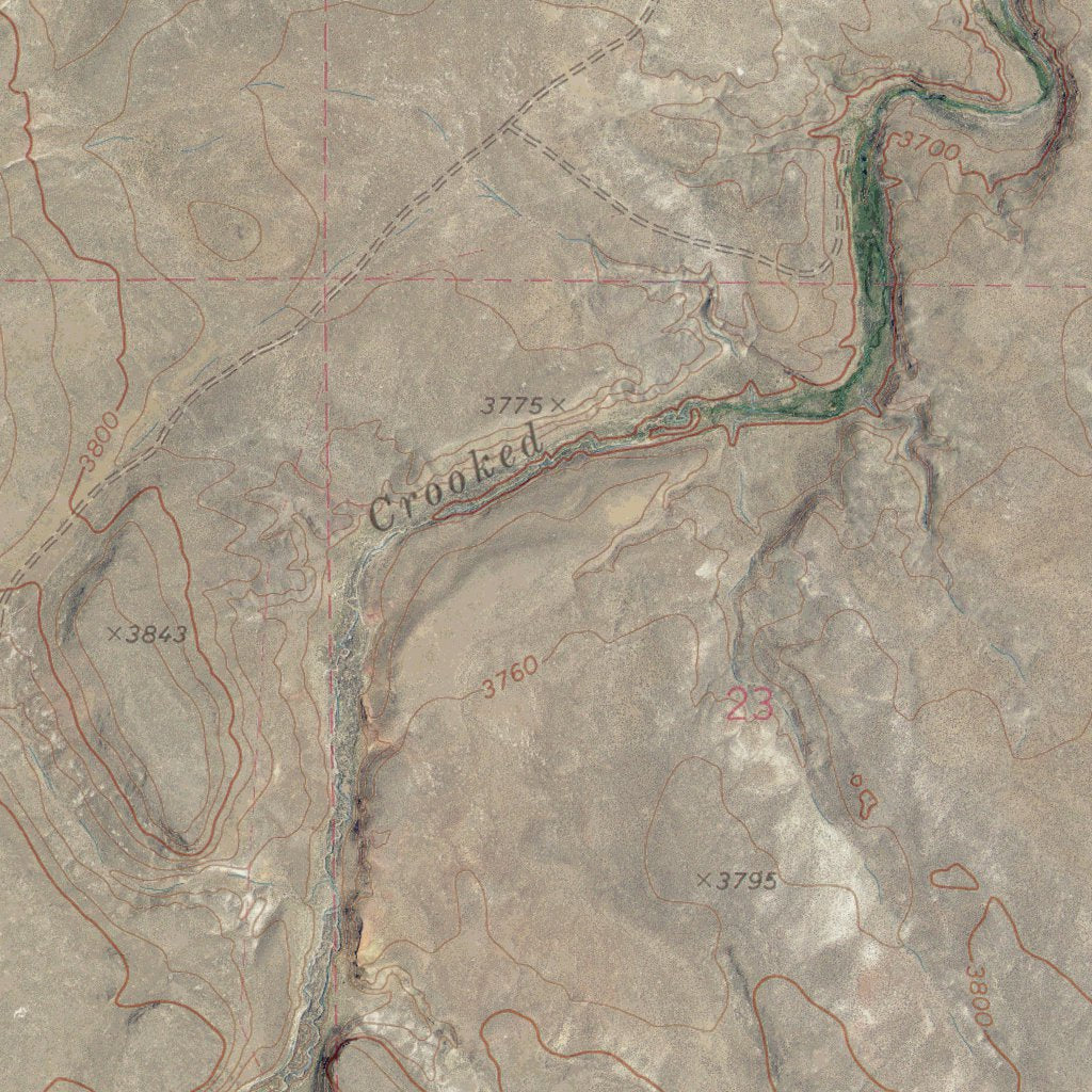 OR-BURNS JUNCTION: GeoChange 1971-2012 Map by Western Michigan ...