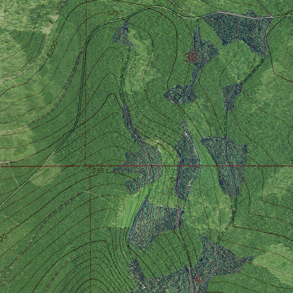 OR-ODELL LAKE: GeoChange 1957-2012 Map by Western Michigan University ...
