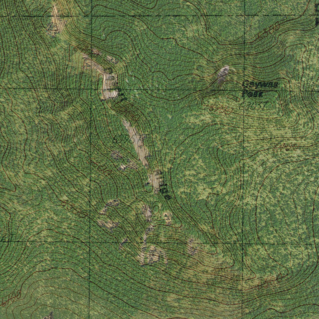 OR-PUMICE DESERT WEST: GeoChange 1981-2012 Map by Western Michigan ...
