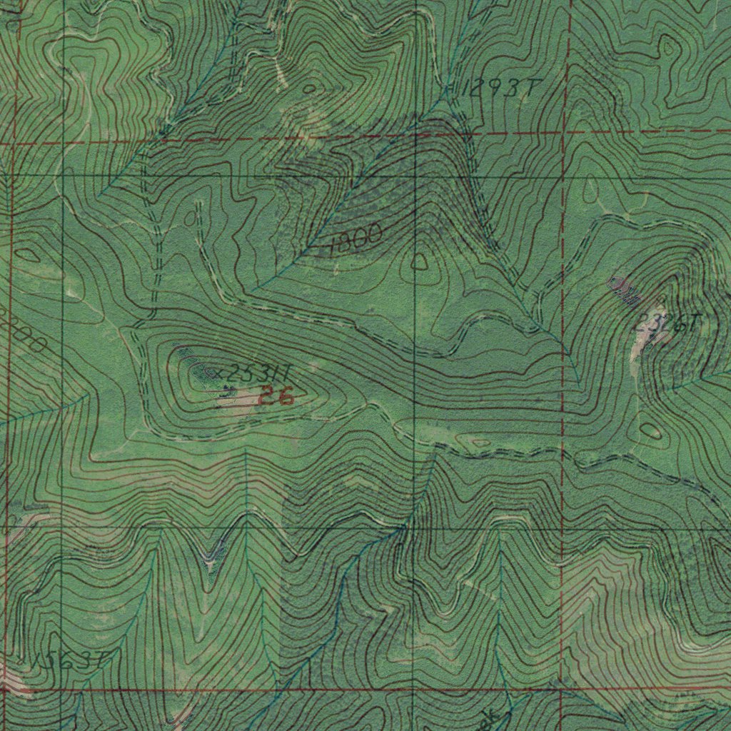 OR-FALL CREEK LAKE: GeoChange 1982-2012 Map by Western Michigan ...