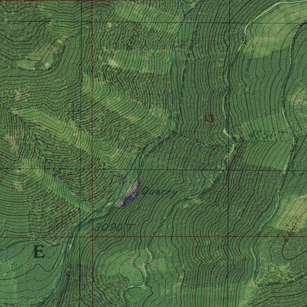 OR-HUCKLEBERRY MOUNTAIN: GeoChange 1981-2012 Map by Western Michigan ...