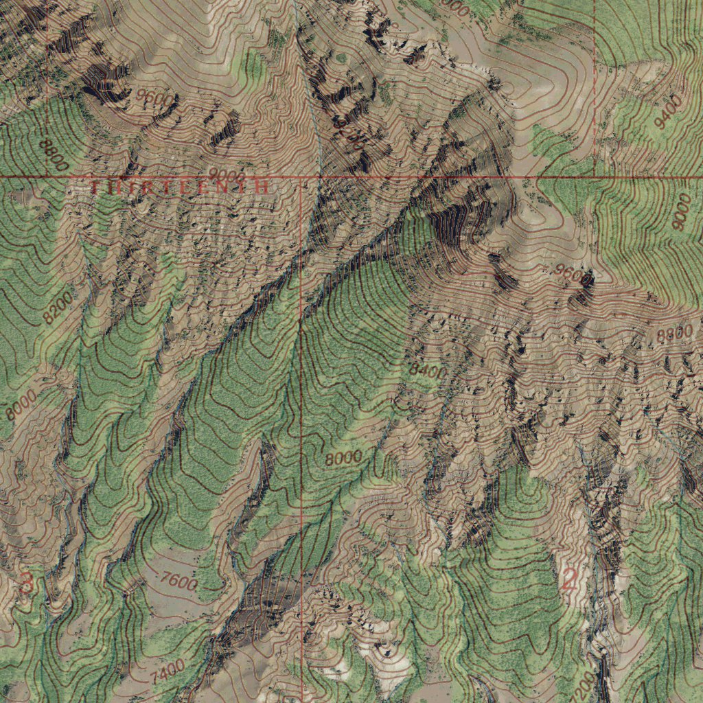WY-JIM MOUNTAIN: GeoChange 1981-2012 Map by Western Michigan University ...