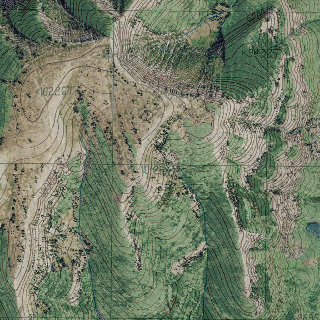 WY-TWO OCEAN PASS: GeoChange 1985-2012 Map by Western Michigan ...