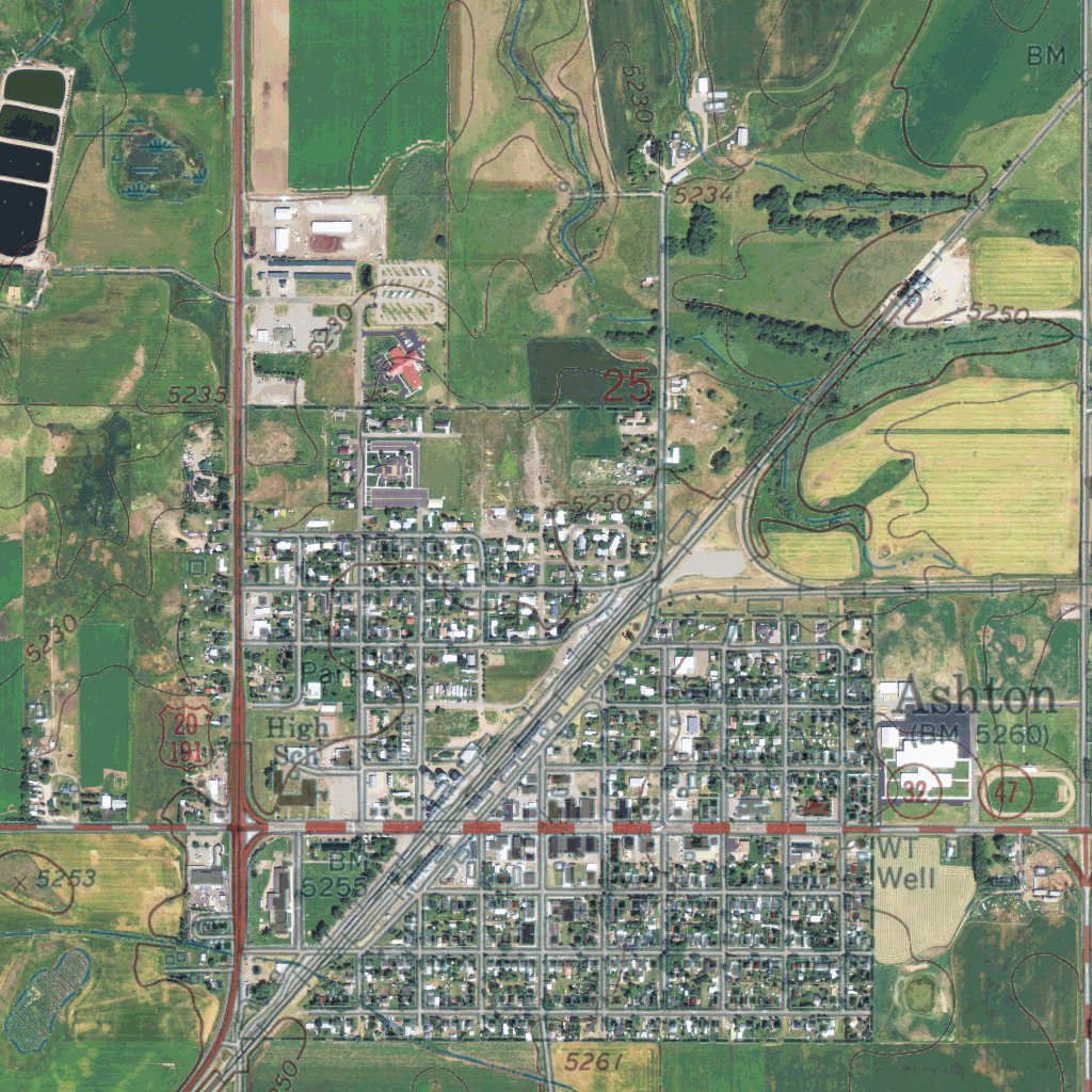 ID-ASHTON: GeoChange 1963-2011 Map by Western Michigan University ...