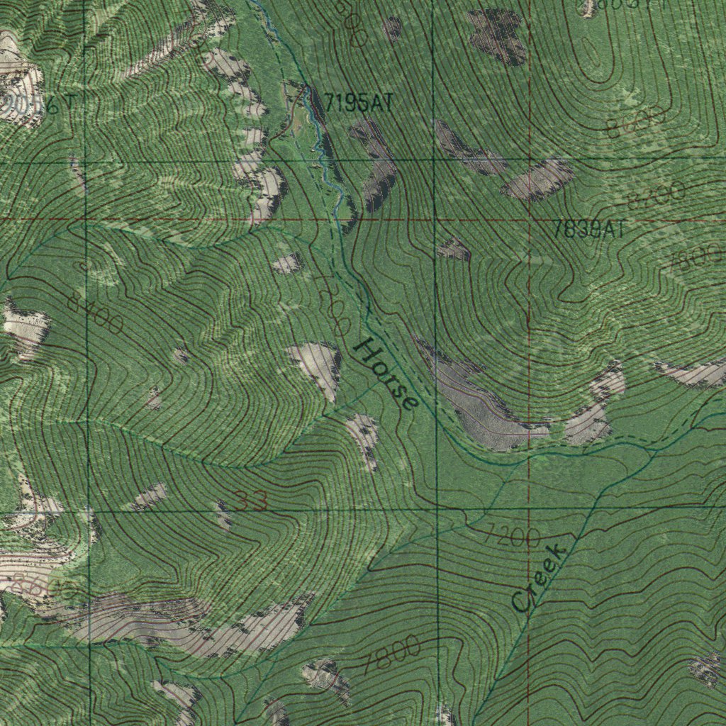 MT-GRANITE MOUNTAIN: GeoChange 1982-2013 Map by Western Michigan ...