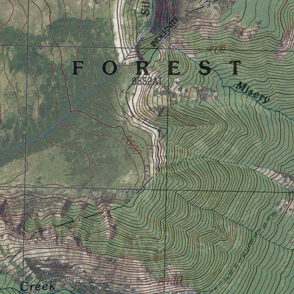 MT-WY-BLACK PYRAMID MOUNTAIN: GeoChange 1981-2013 Map by Western ...
