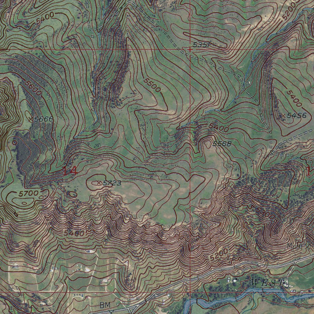 MT-FISHTAIL: GeoChange 1951-2013 Map by Western Michigan University ...