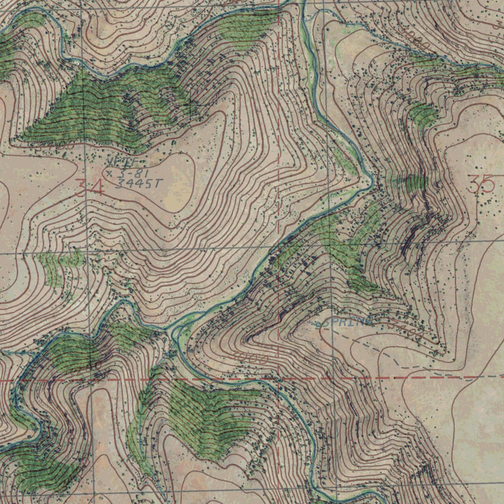 OR-BULLOCK GULCH: GeoChange 1984-2012 Map by Western Michigan ...