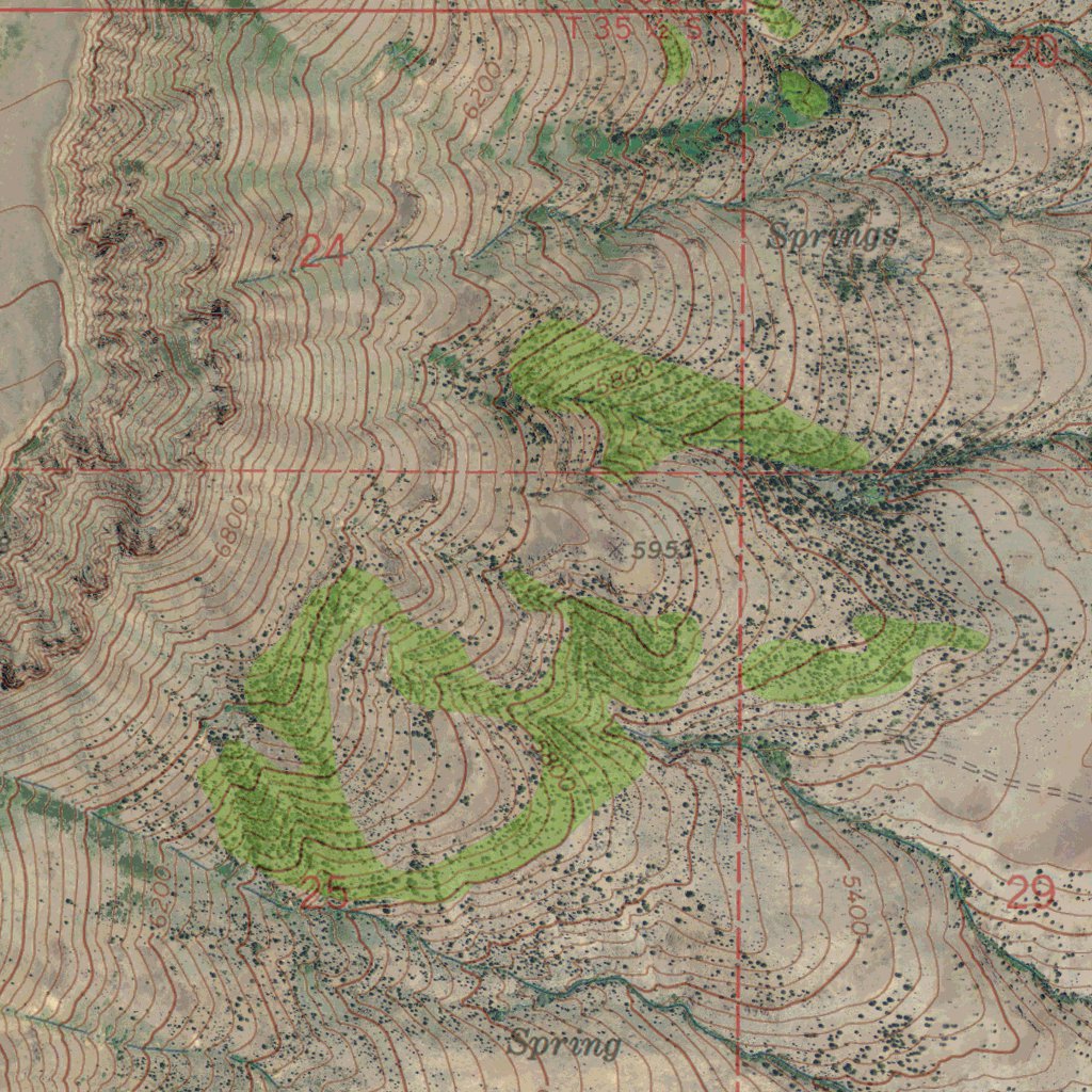 OR-V LAKE: GeoChange 1970-2012 Map by Western Michigan University ...