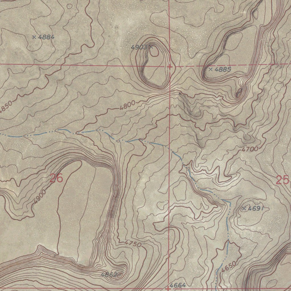 OR-GUANO RESERVOIR: GeoChange 1969-2012 Map by Western Michigan ...