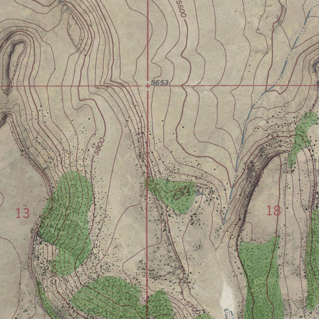 OR-PIUTE RESERVOIR: GeoChange 1967-2012 Map by Western Michigan ...