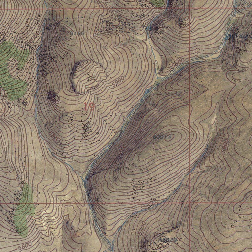 OR-COOPER DRAW: GeoChange 1967-2012 Map by Western Michigan University ...