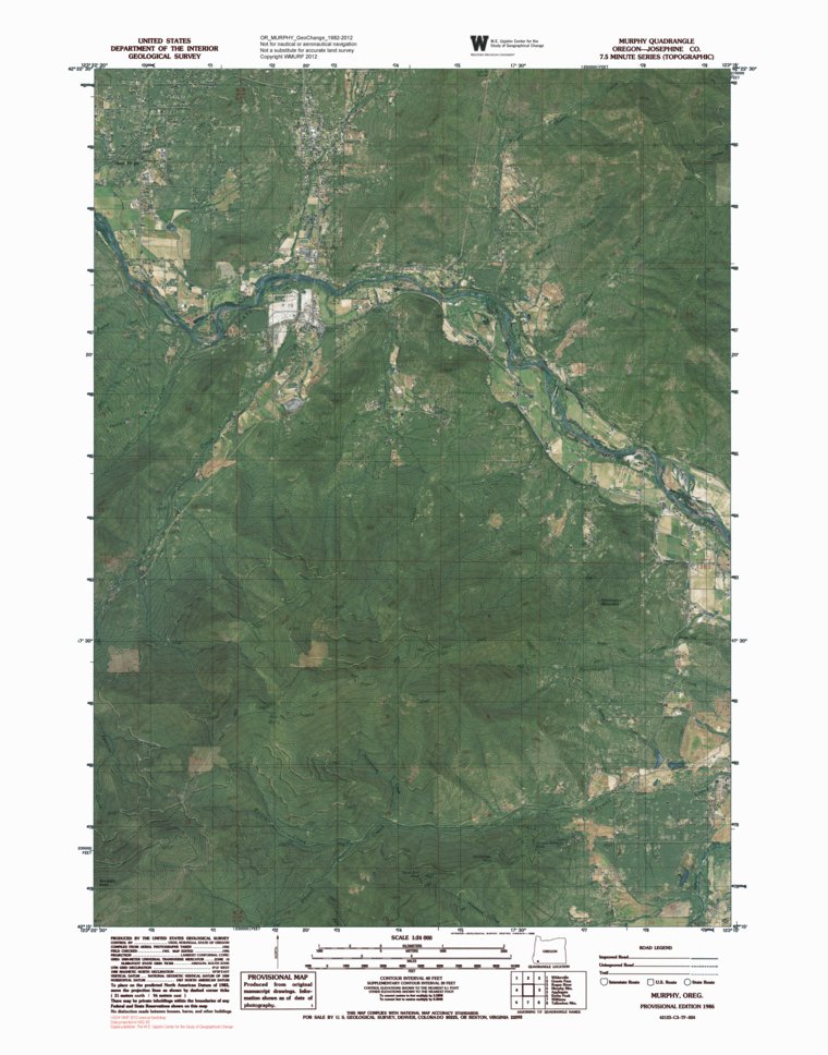 OR-MURPHY: GeoChange 1982-2012 Map by Western Michigan University ...