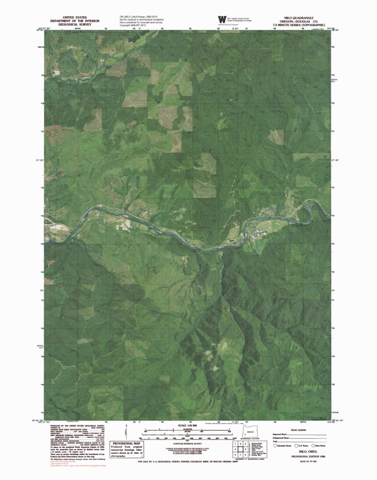 OR-MILO: GeoChange 1982-2012 Map by Western Michigan University ...