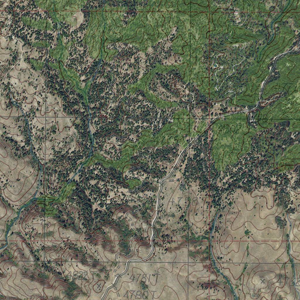 ID-DRY BUCK VALLEY: GeoChange 1980-2013 Map by Western Michigan ...
