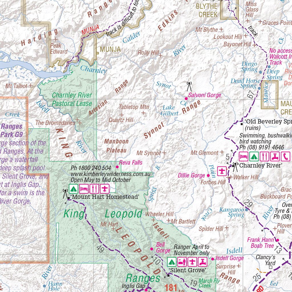 Hema - The Kimberley Map by Hema Maps | Avenza Maps
