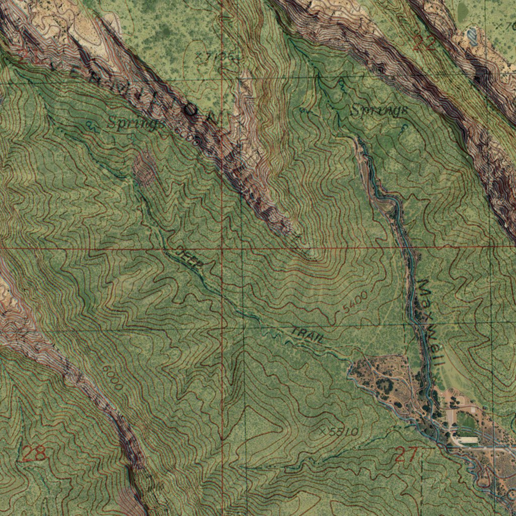 UT-AZ-HILDALE: GeoChange 1973-2011 Map by Western Michigan University ...