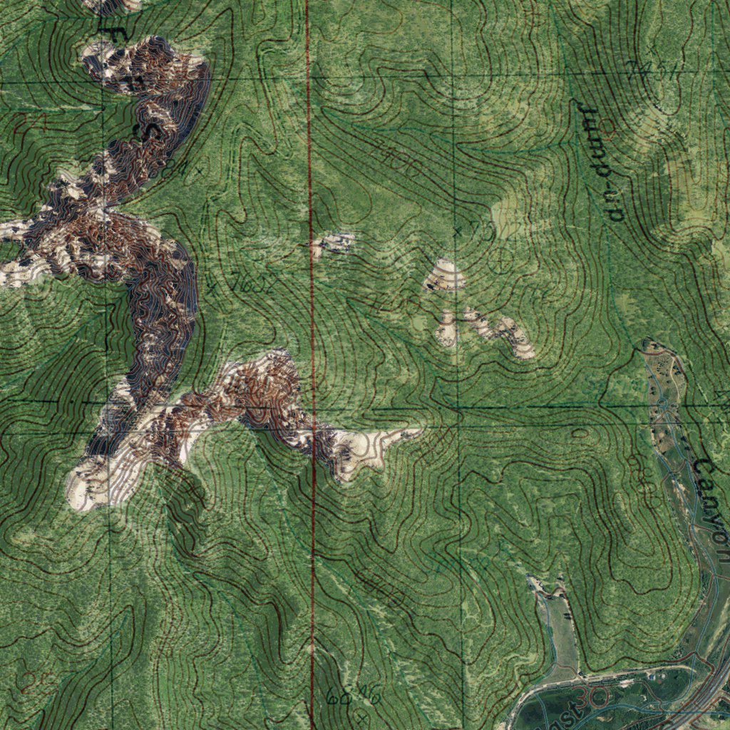 UT-LONG VALLEY JUNCTION: GeoChange 1976-2011 Map by Western Michigan ...
