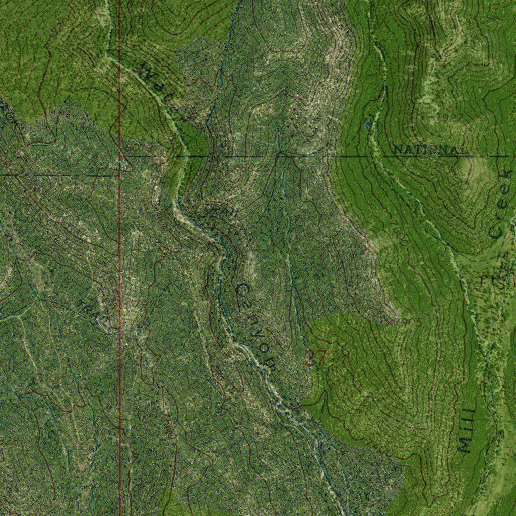 UT-PODUNK CREEK: GeoChange 1964-2011 Map by Western Michigan University ...