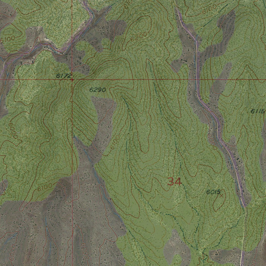 UT-ENOCH NE: GeoChange 1948-2011 Map by Western Michigan University ...