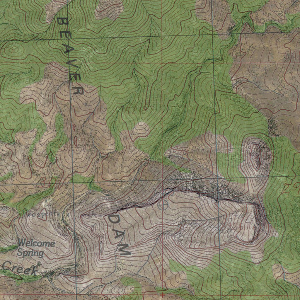 UT-AZ-CASTLE CLIFF: GeoChange 1975-2011 Map by Western Michigan ...