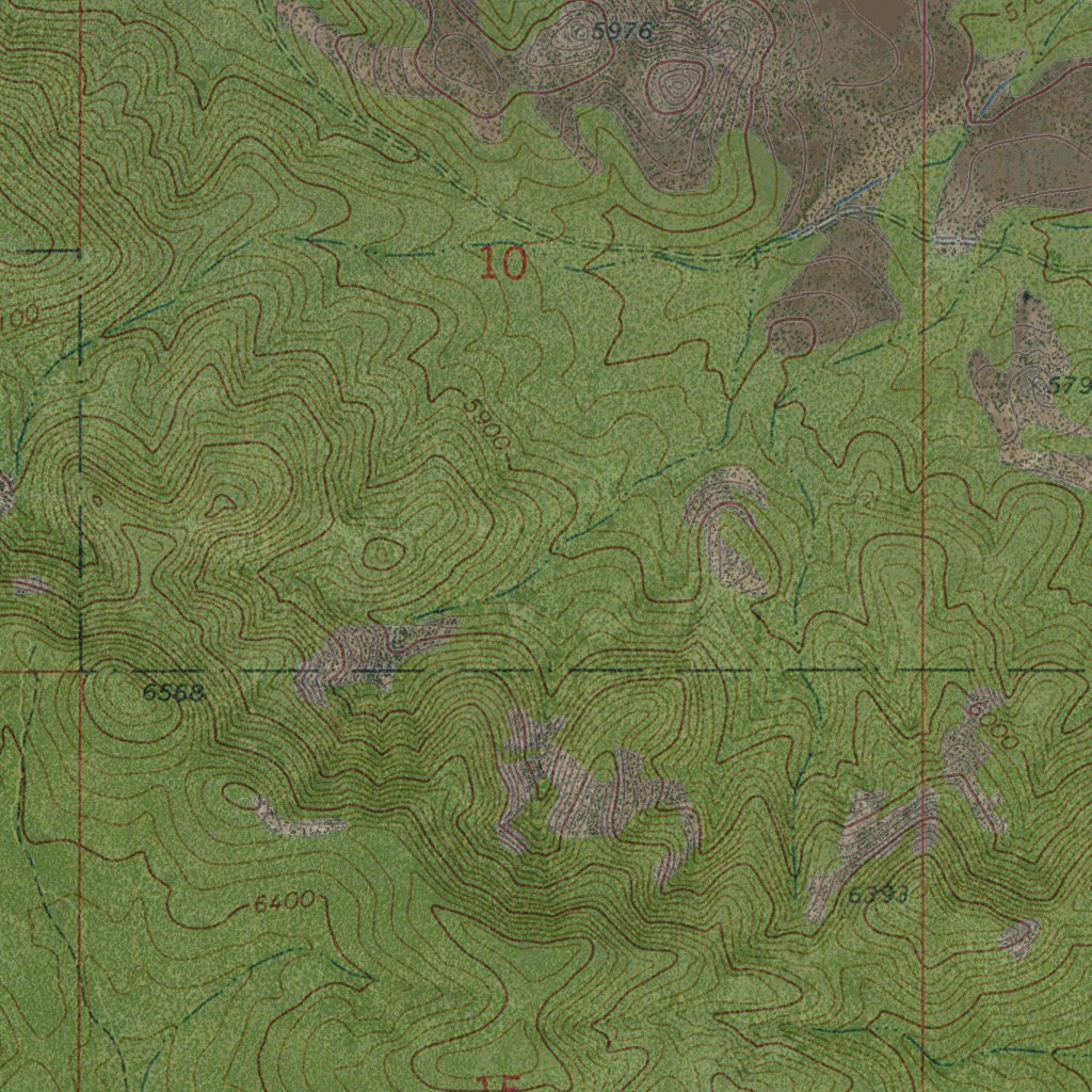 UT-PINON POINT: GeoChange 1972-2011 Map by Western Michigan University ...