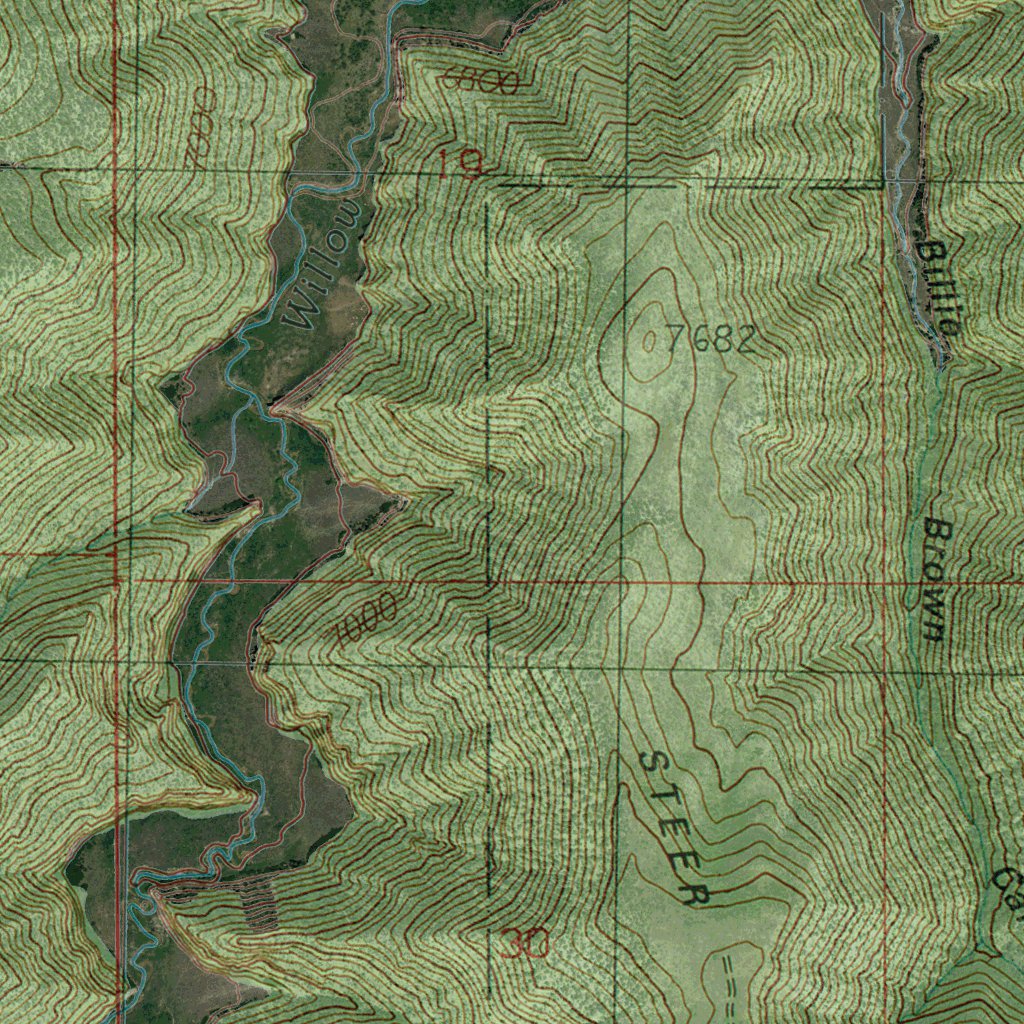 UT-BLACK KNOLLS: GeoChange 1958-2011 Map by Western Michigan University ...