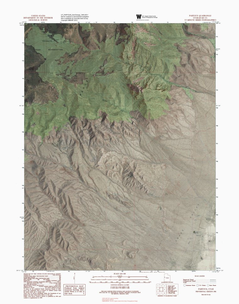 UT-PARTOUN: GeoChange 1953-2011 Map by Western Michigan University ...