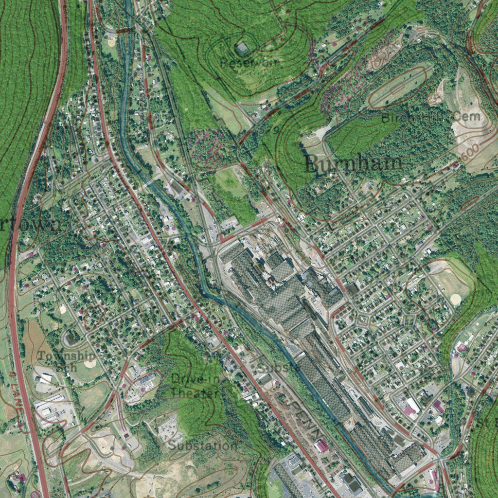 PA-BURNHAM: GeoChange 1964-2013 Map by Western Michigan University ...