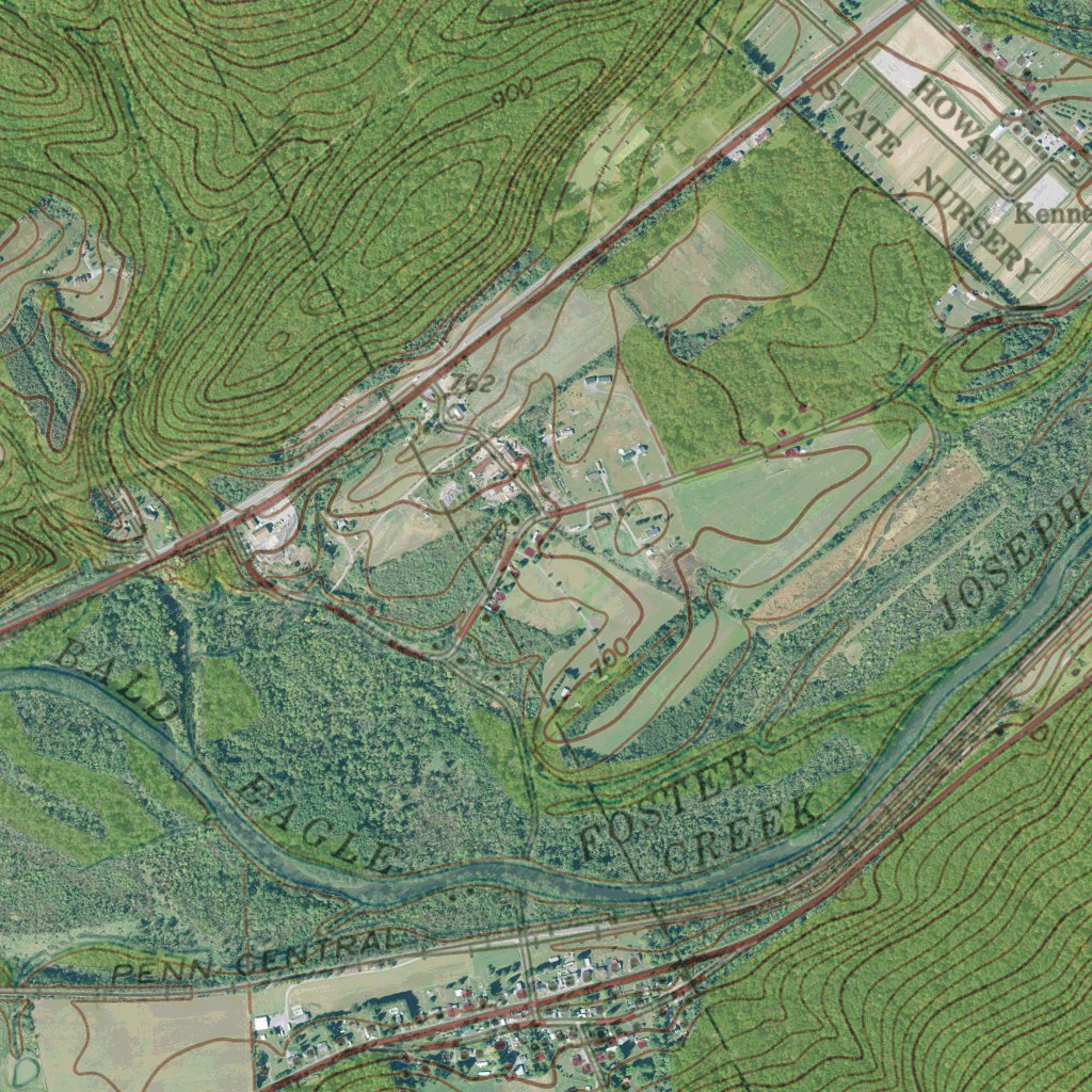 PA-MINGOVILLE: GeoChange 1964-2013 Map by Western Michigan University ...