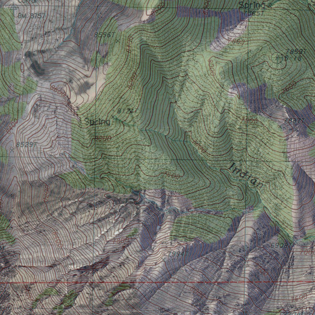 NV-HARRISON PASS: GeoChange 1982-2010 Map by Western Michigan ...