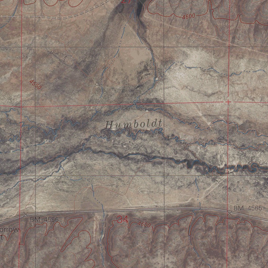 NV-CHIMNEY RESERVOIR: GeoChange 1974-2010 Map by Western Michigan ...