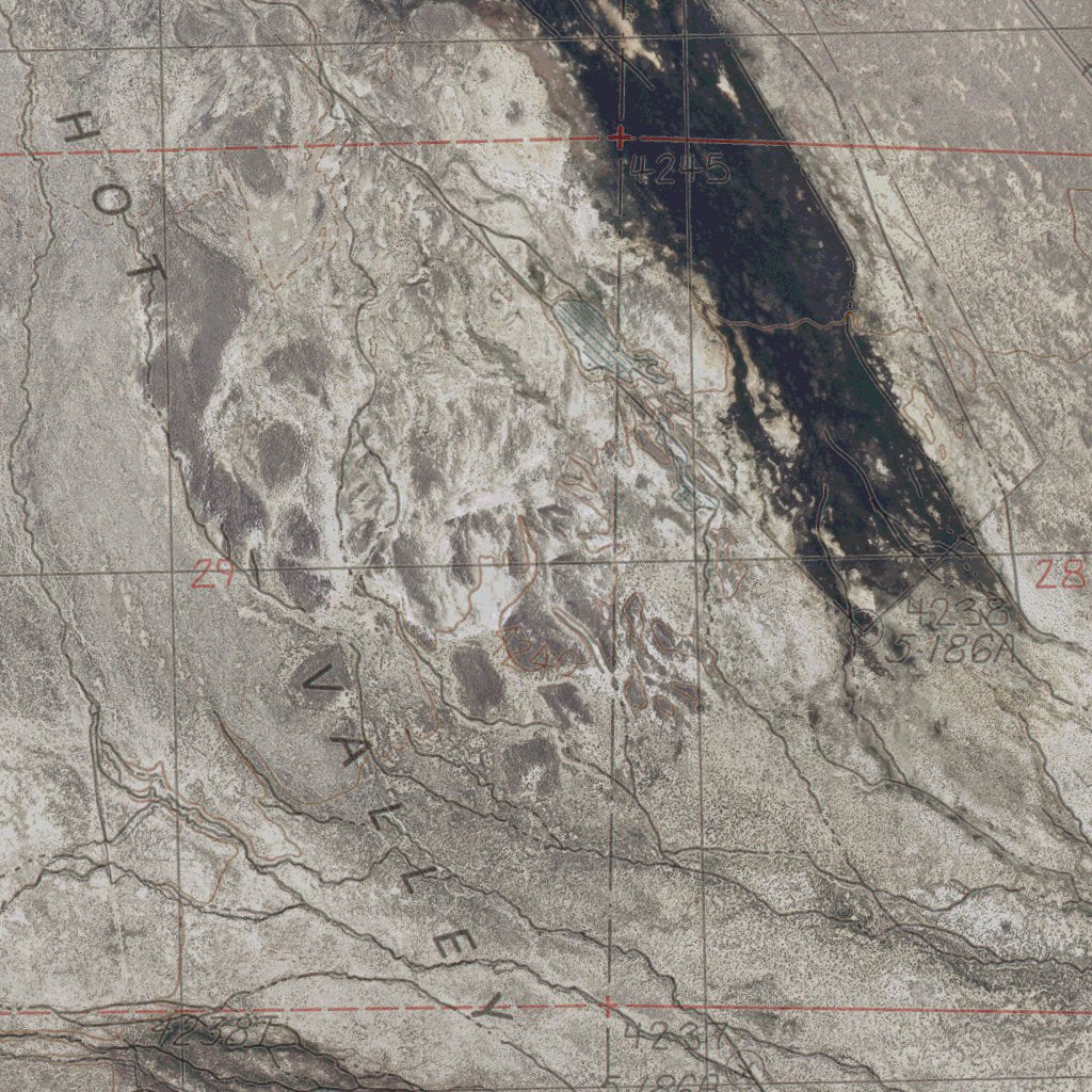 NV-OR-BOG HOT SPRINGS: GeoChange 1963-2010 Map by Western Michigan ...