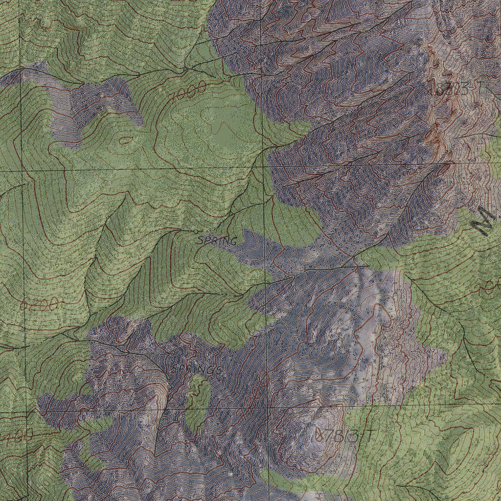 NV-KING LEAR PEAK: GeoChange 1961-2010 Map by Western Michigan ...
