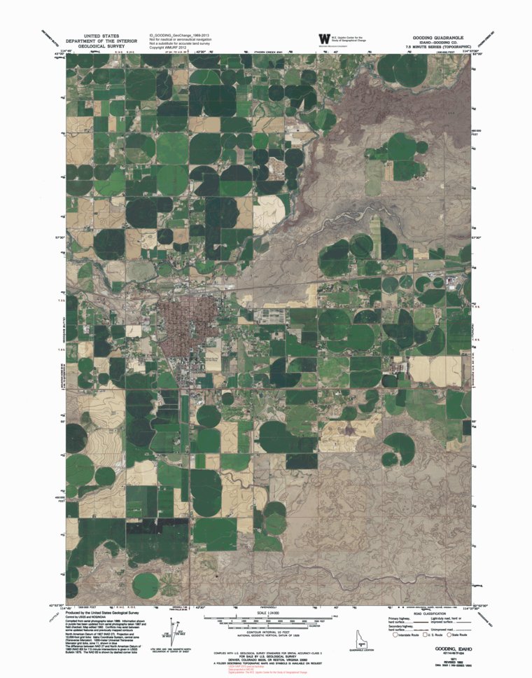 ID-GOODING: GeoChange 1969-2013 Map by Western Michigan University ...