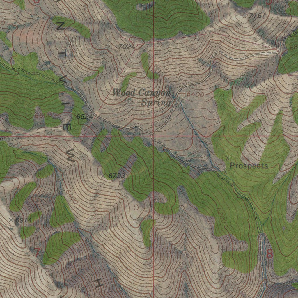 ID-SHEEP CREEK SPRING: GeoChange 1971-2013 Map by Western Michigan ...