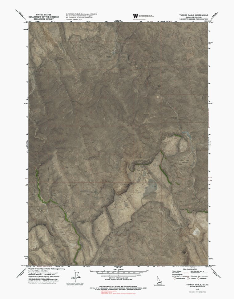 ID-TURNER TABLE: GeoChange 1971-2013 Map by Western Michigan University ...