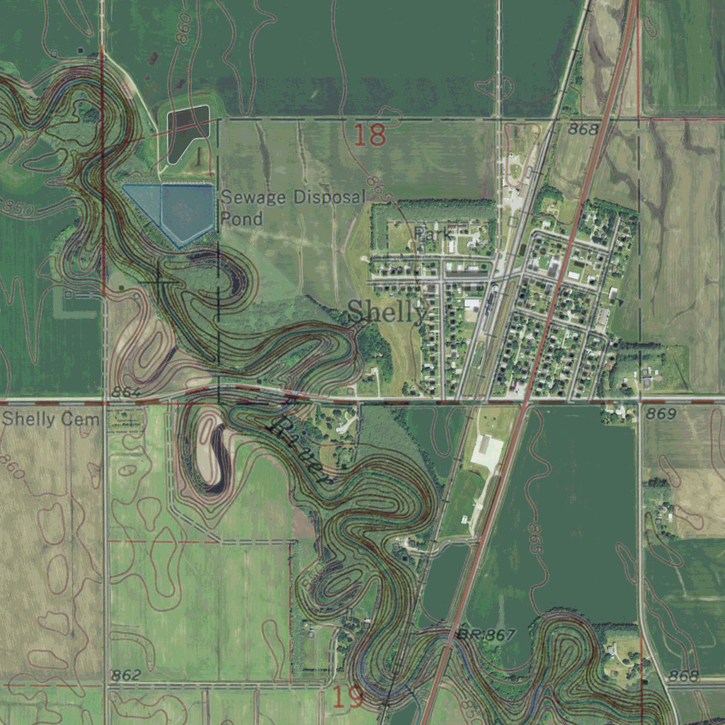 MN-ND-SHELLY: GeoChange 1961-2013 Map by Western Michigan University ...