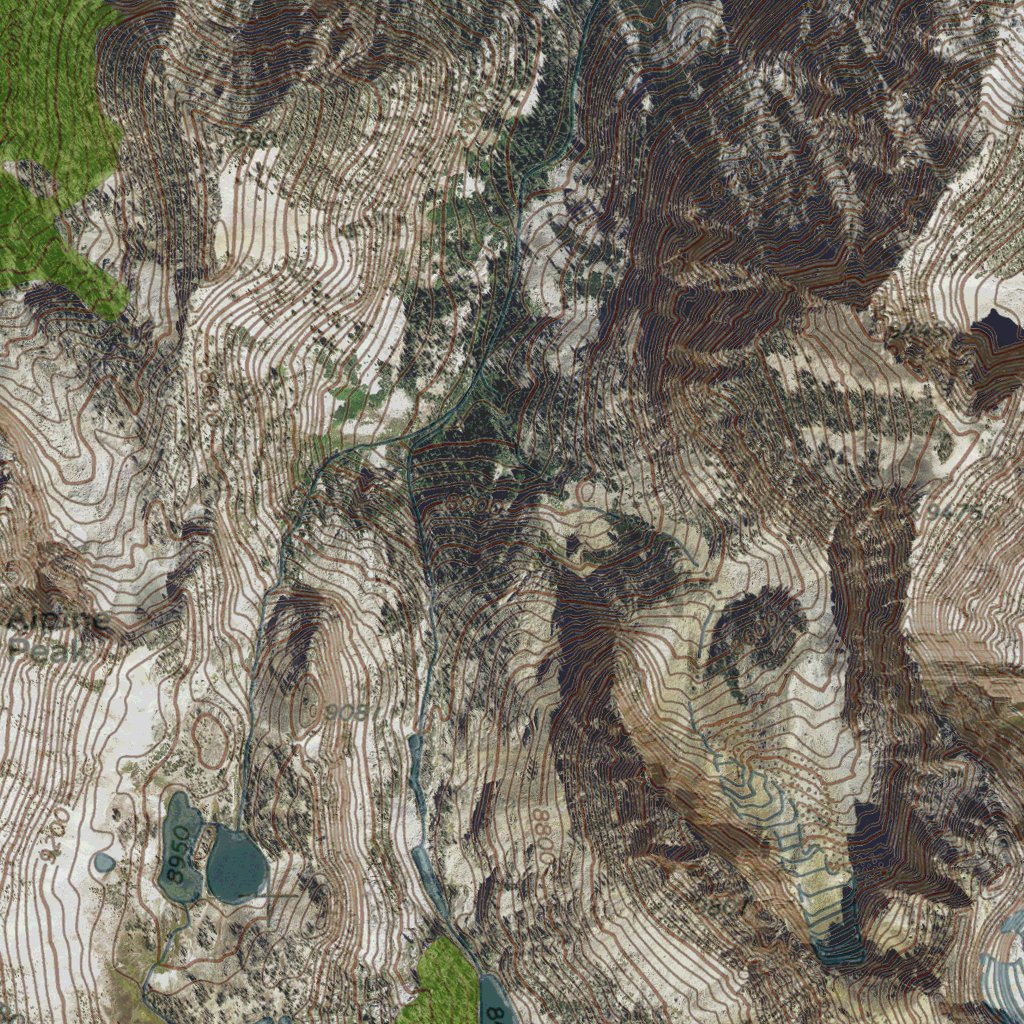 ID-STANLEY LAKE: GeoChange 1971-2013 Map by Western Michigan University ...