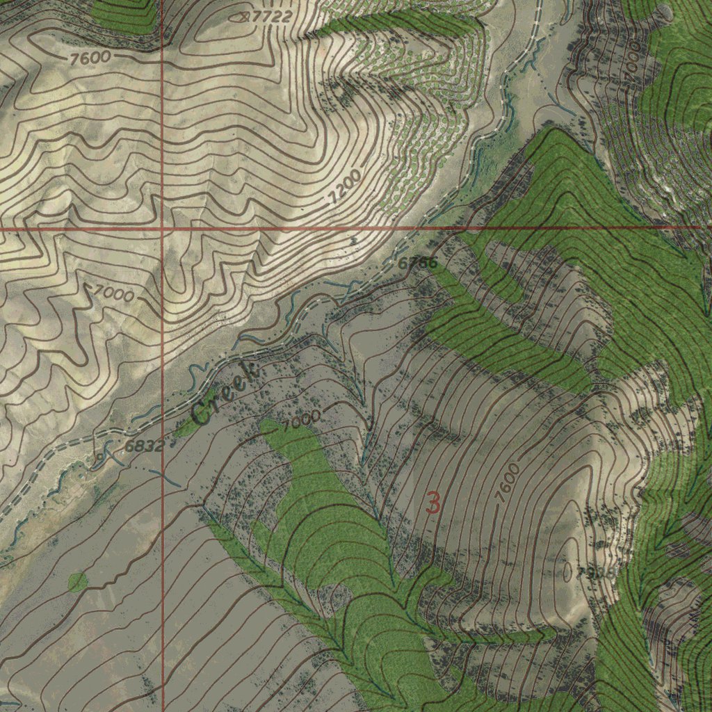 MT-ID-GALLAGHER GULCH: GeoChange 1964-2013 Map by Western Michigan ...